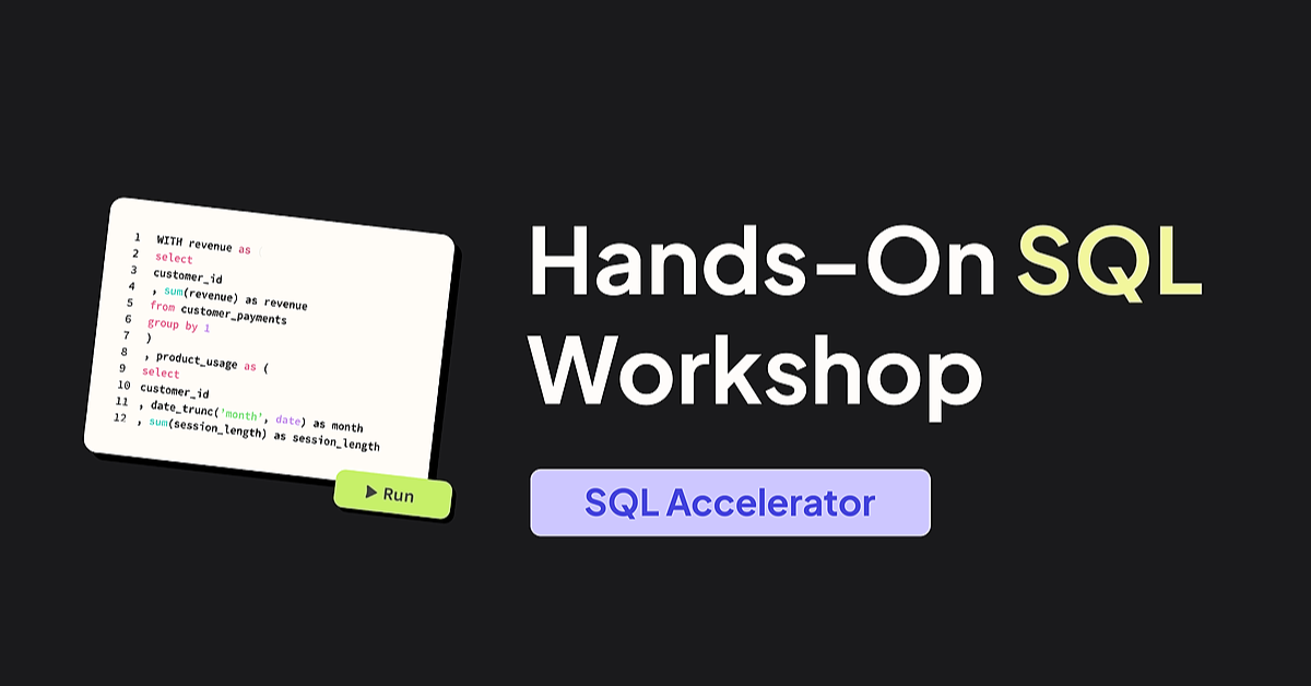 Hands-On SQL Workshop Recording by Adriana Vanegas on Maven